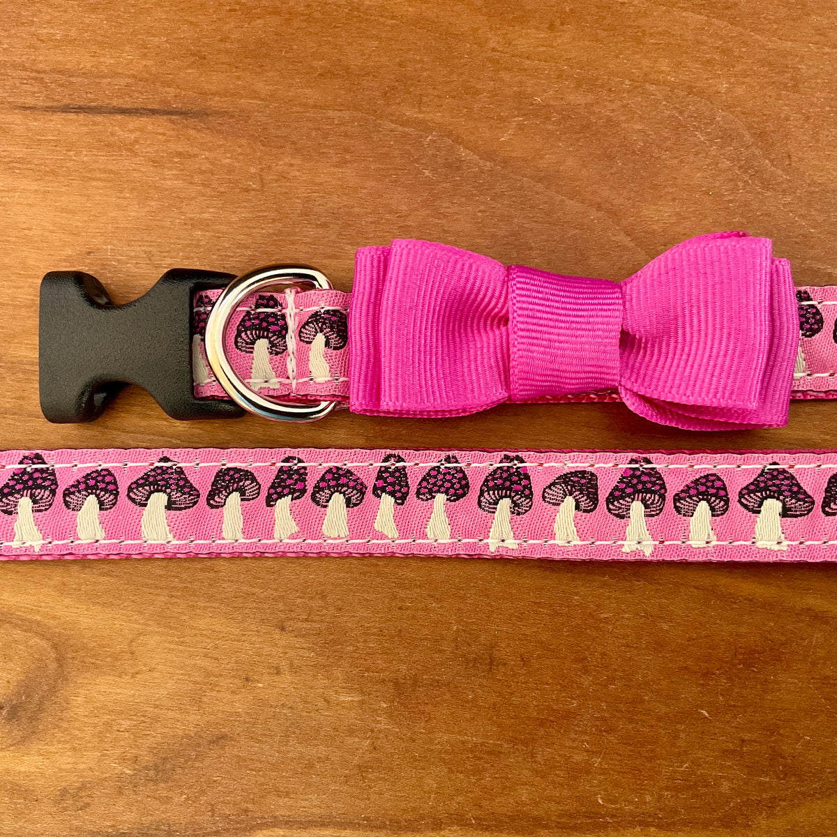 Cactus on Pink | Handmade Dog Collar – WoofWare
