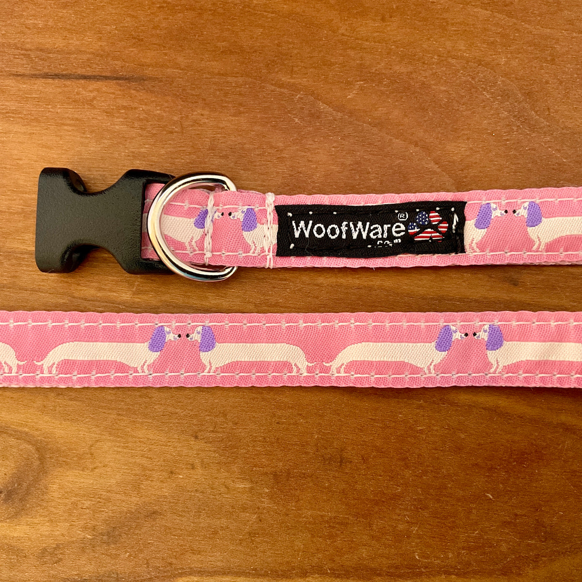 Cactus on Pink | Handmade Dog Collar – WoofWare