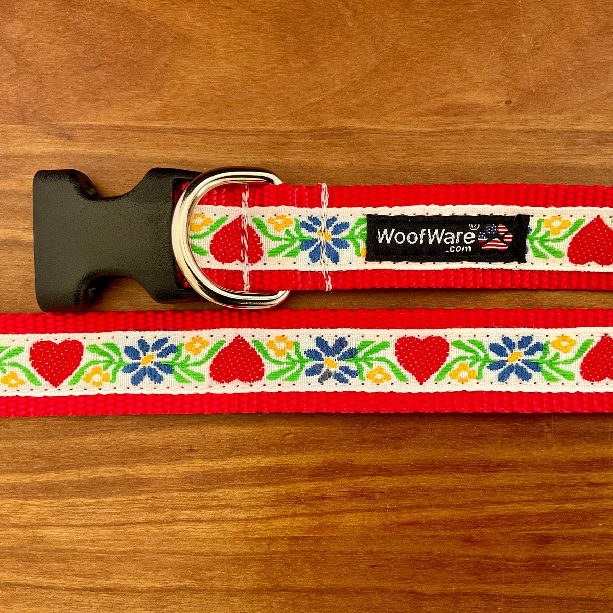 Hearts & Flowers - White – WoofWare