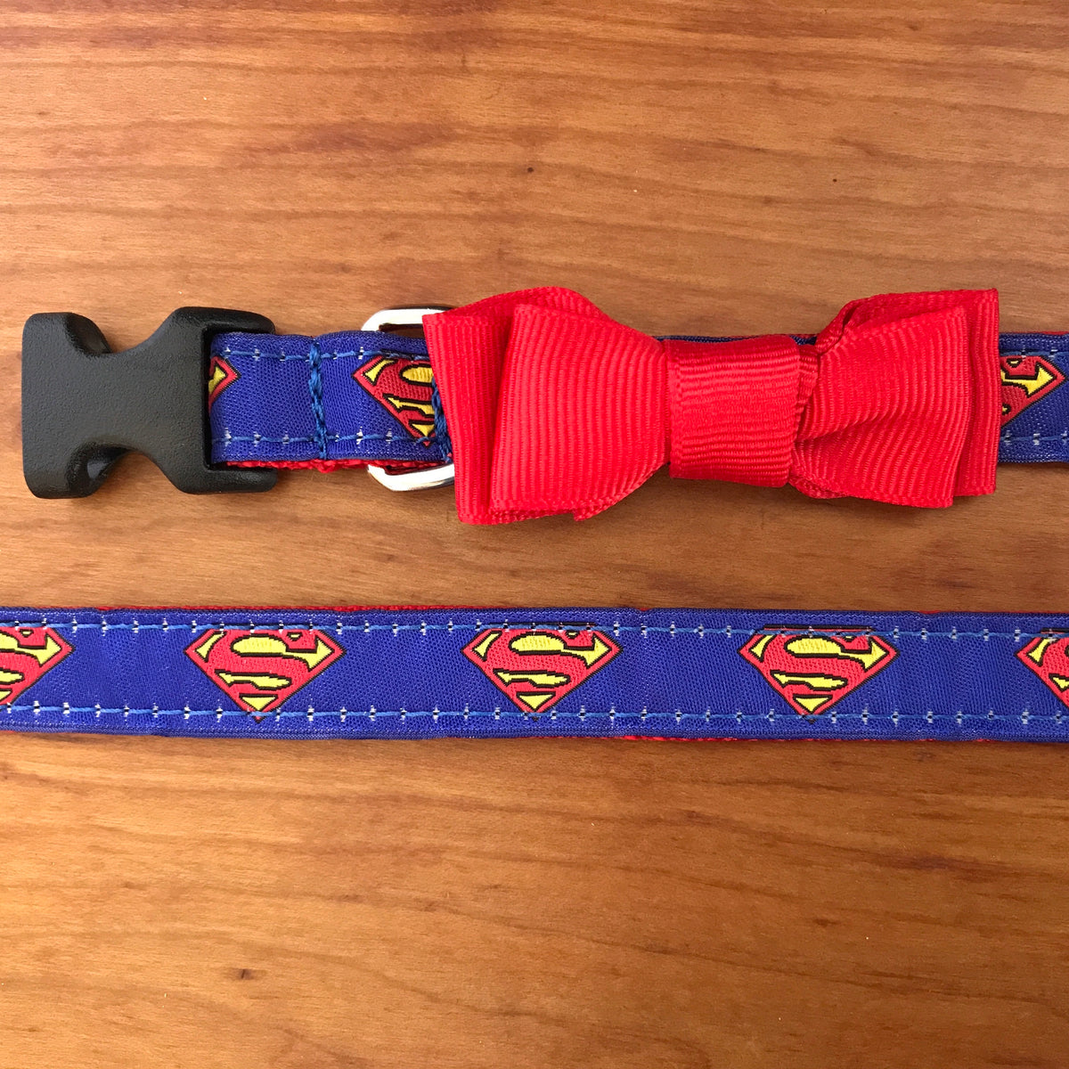 Superman | Handmade Dog Collar – WoofWare