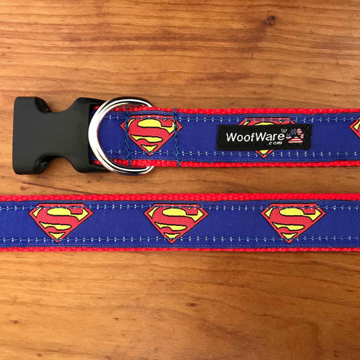 Superman | Handmade Dog Collar – WoofWare